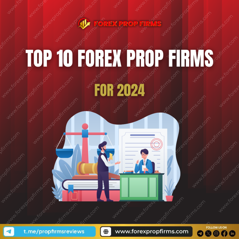 Top 10 Best Forex Prop Firms for 2024