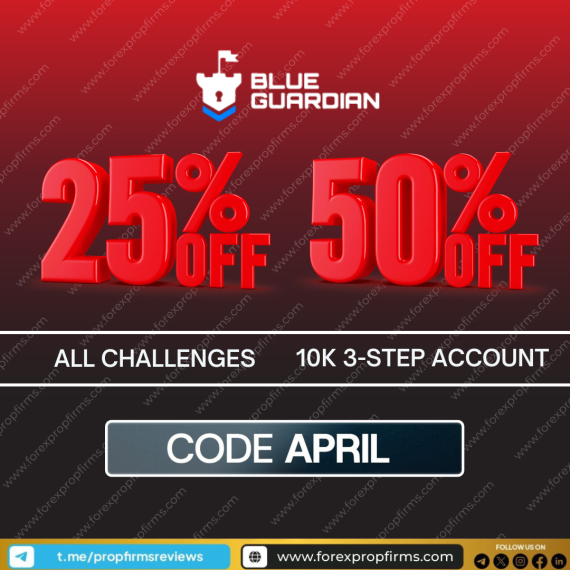Blue Guardian Trading Challenges – Save Up to 50%